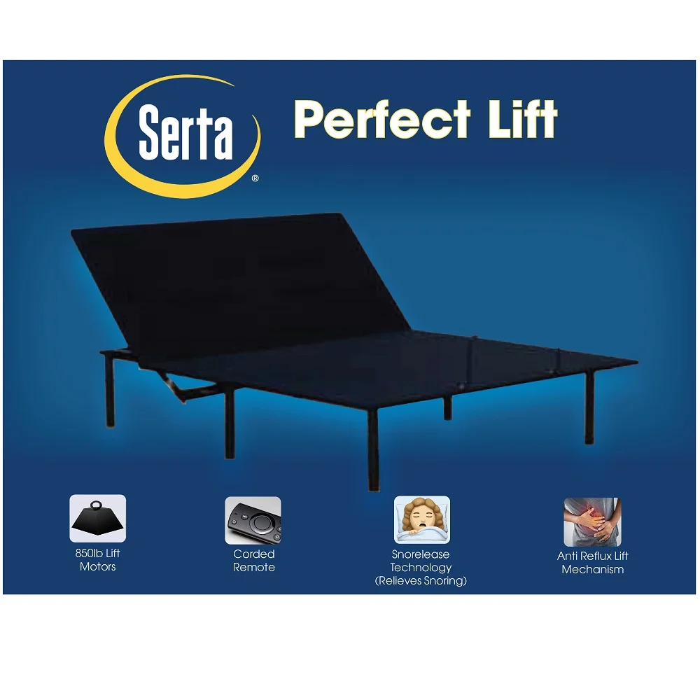 Serta Adjustable Twin XL Base Furniture Plus
